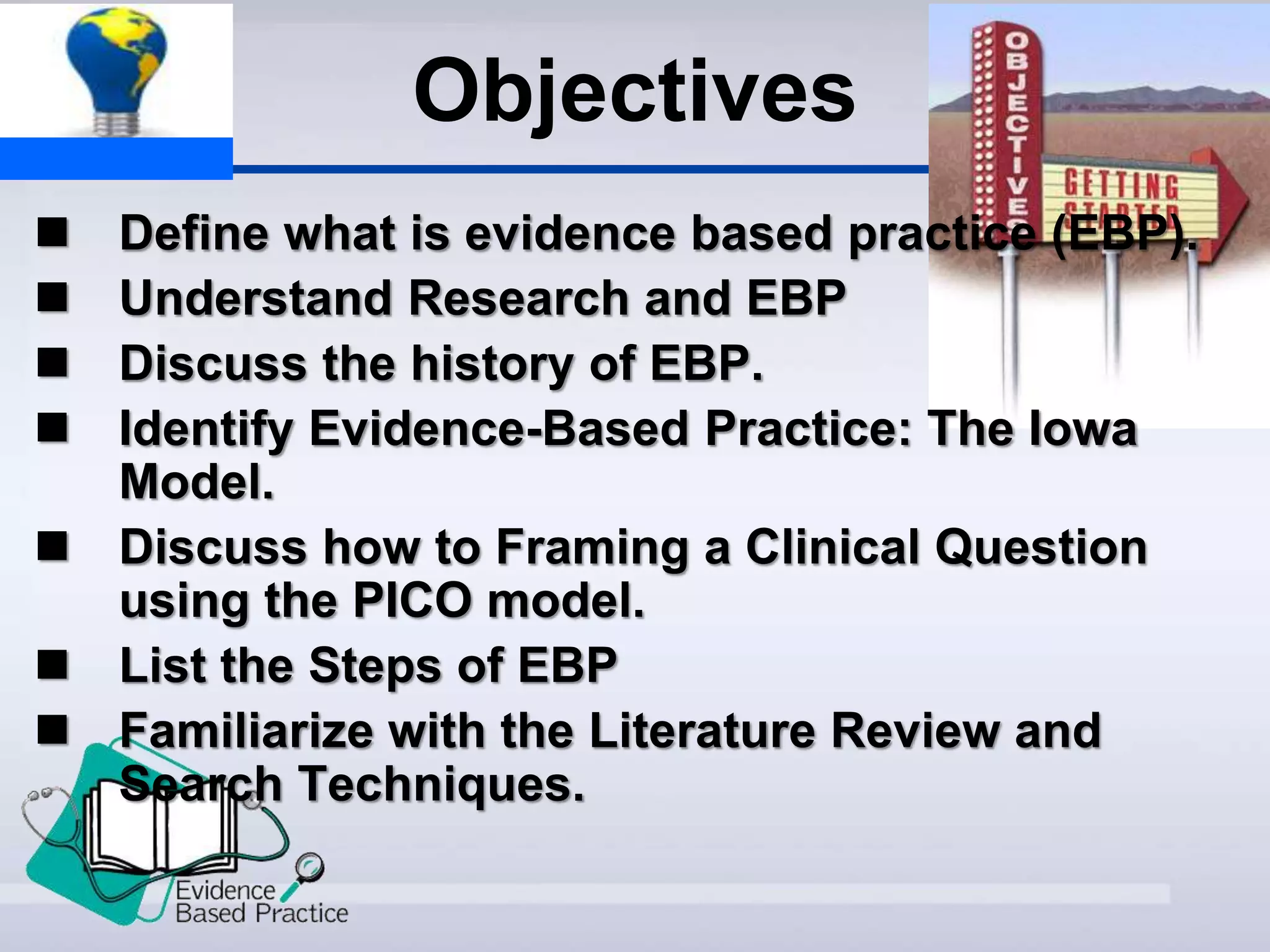 Evidence Based Practice An Introduction | PPT