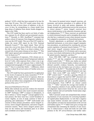 Evidence Based Protocol for Structural Rehab of Spine | PDF