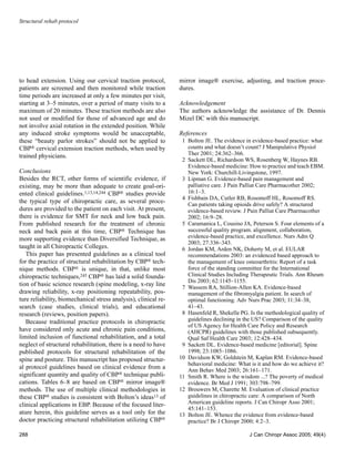 Evidence Based Protocol for Structural Rehab of Spine | PDF