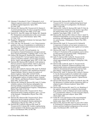 Evidence Based Protocol for Structural Rehab of Spine | PDF