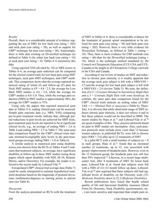 Evidence Based Protocol for Structural Rehab of Spine | PDF