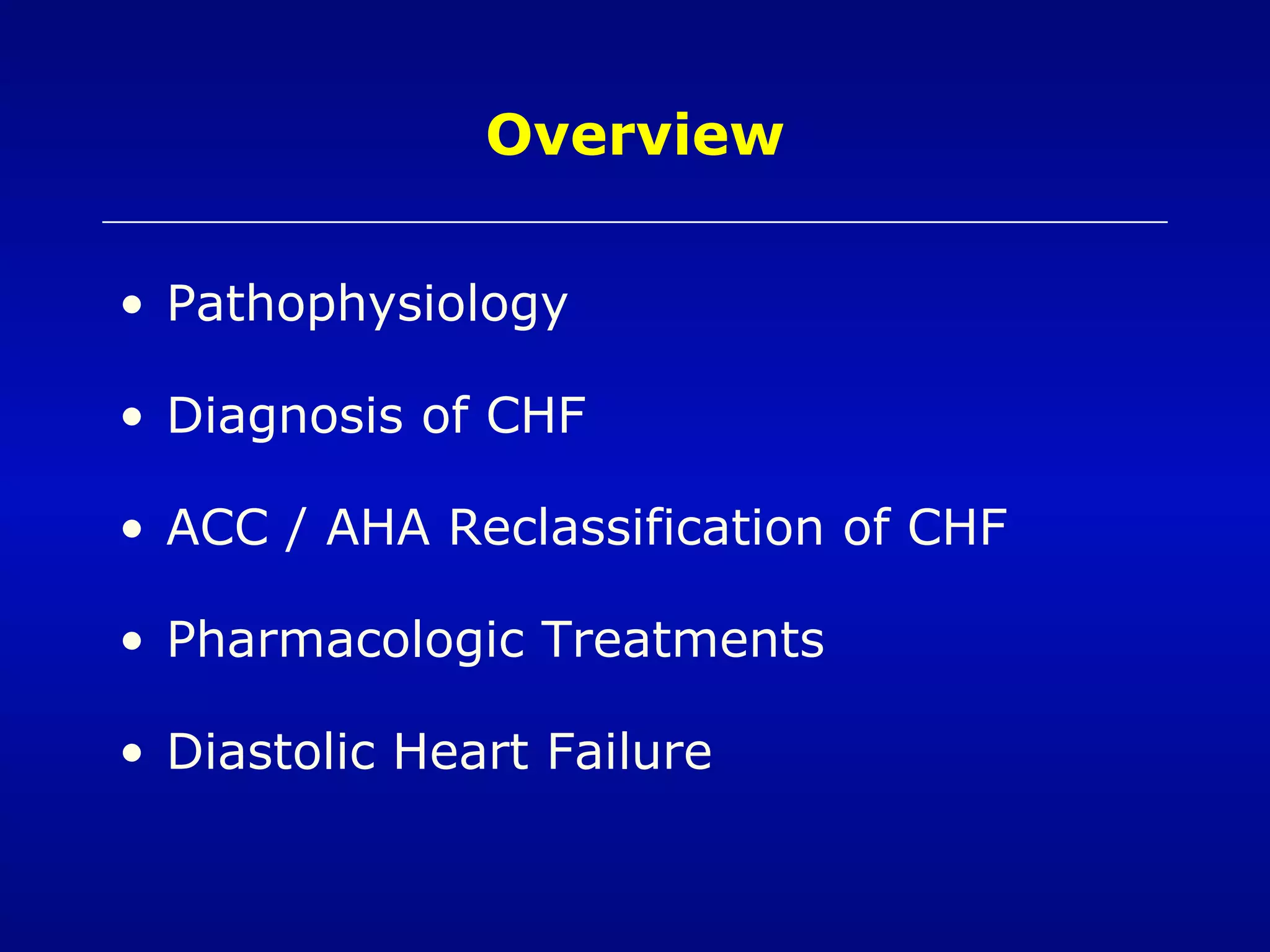 Evidence Based Review CHF | PPT