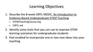 Evidence based stem teaching_13feb2020 | PPT
