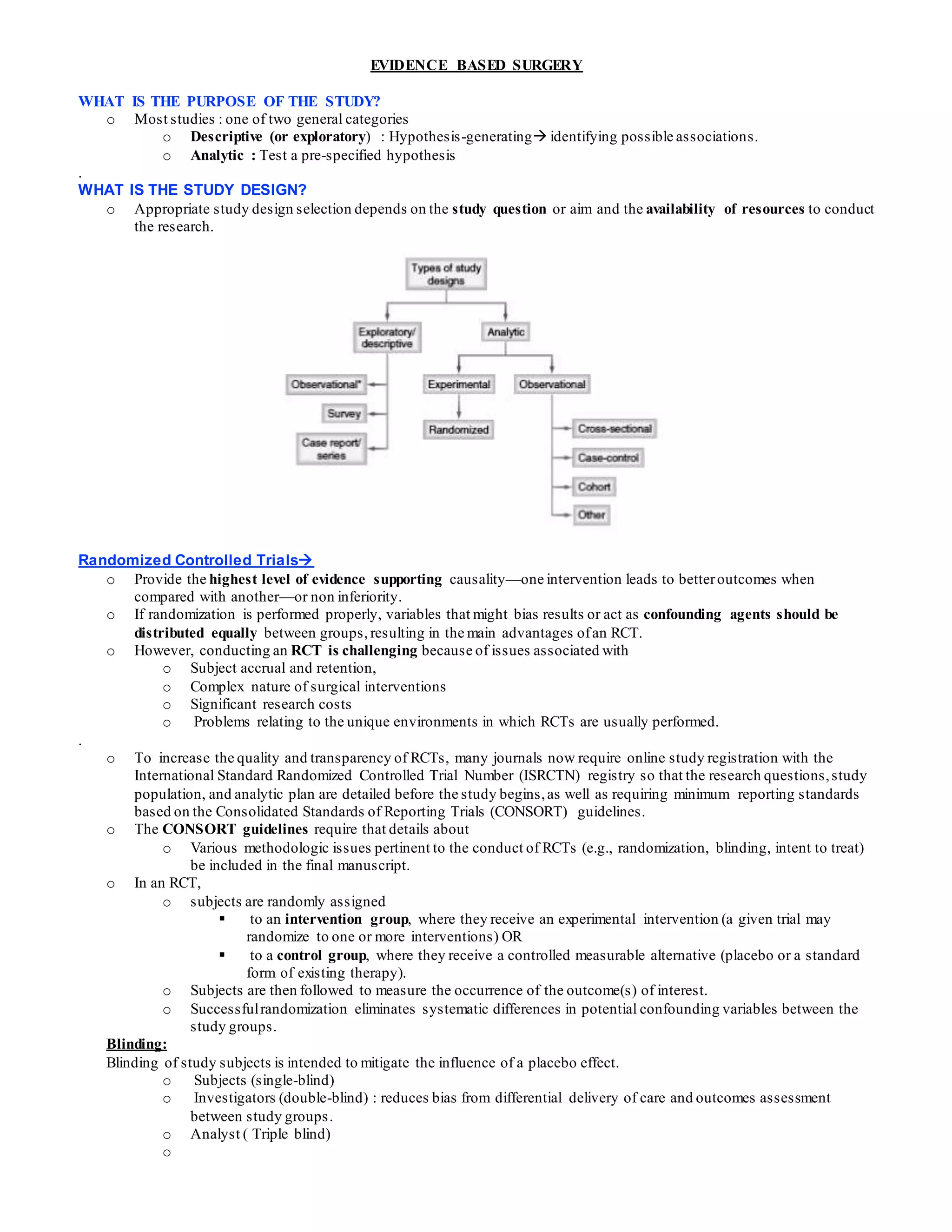 Evidence based surgery | DOCX