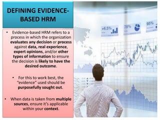 Evidence based Talent Analytics and Data driven Talent Management ...