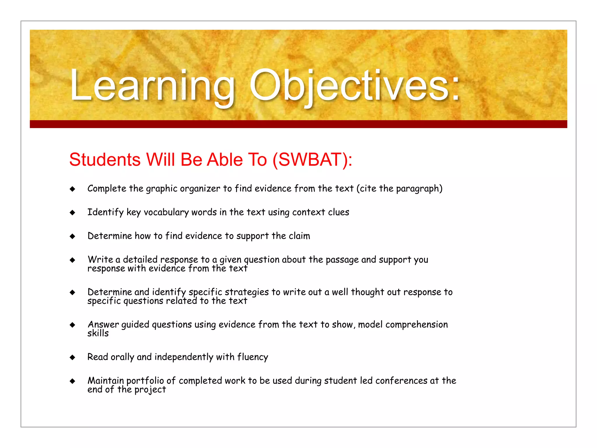 Evidence based writing powerpoint | PPTX