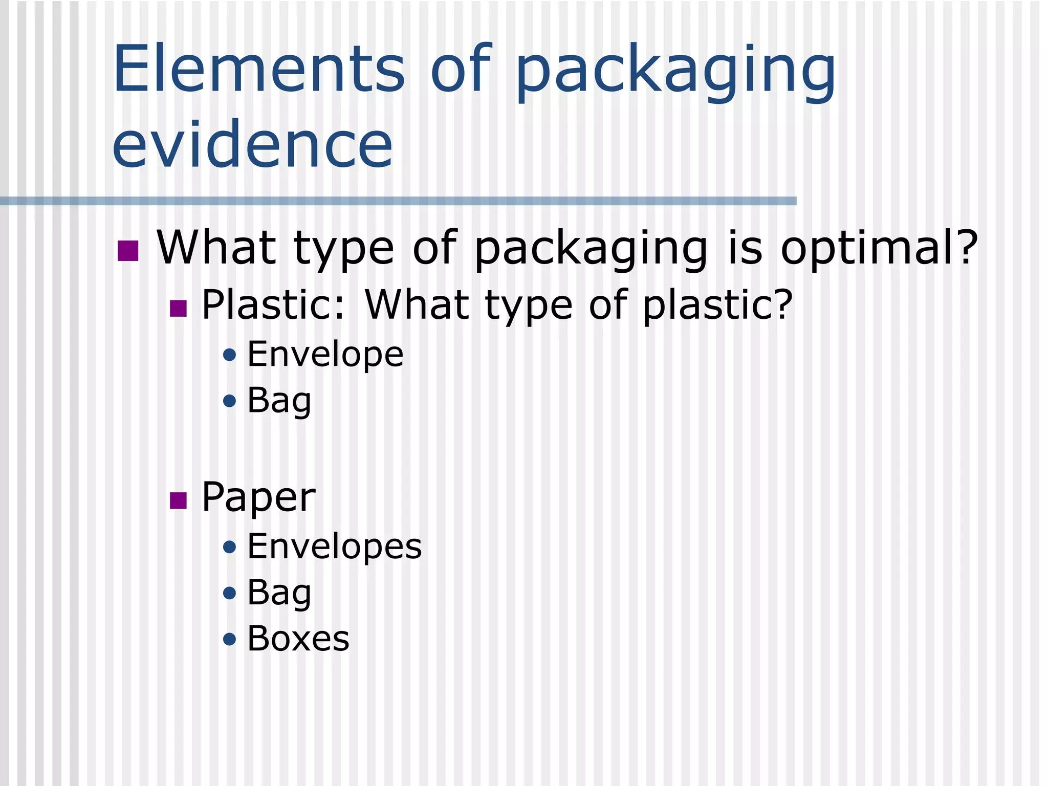 Evidence collection | PDF