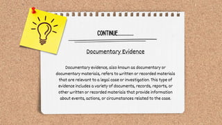 Evidence collection & Preservation .pptx