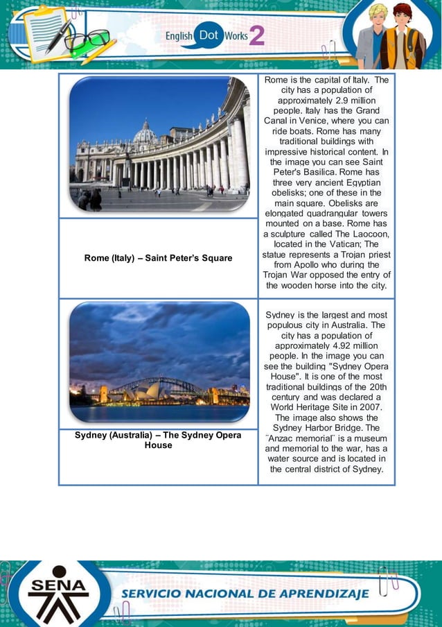 Evidence describing cities_and_places | DOC