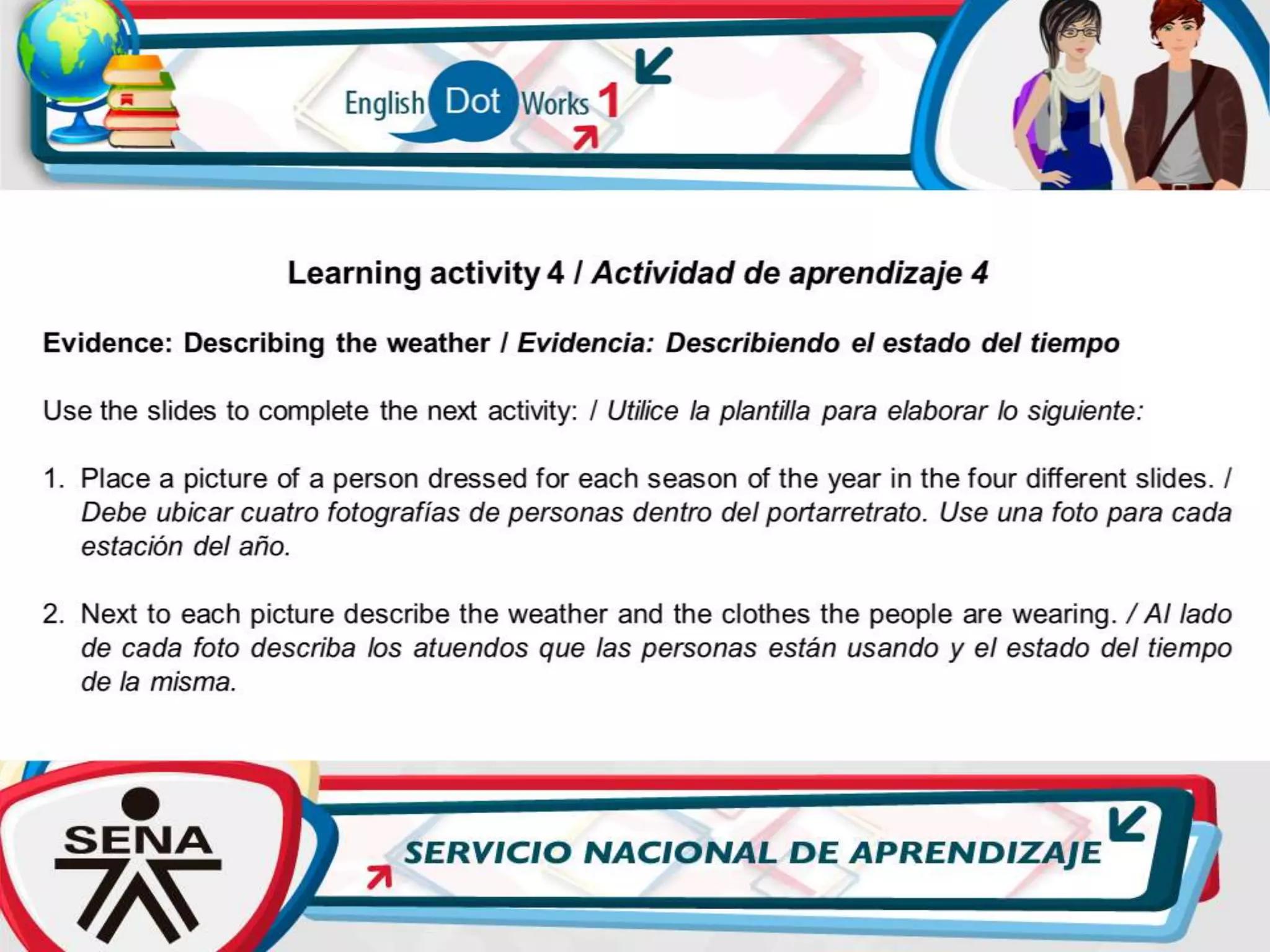 Evidence describing the_weather | PPT