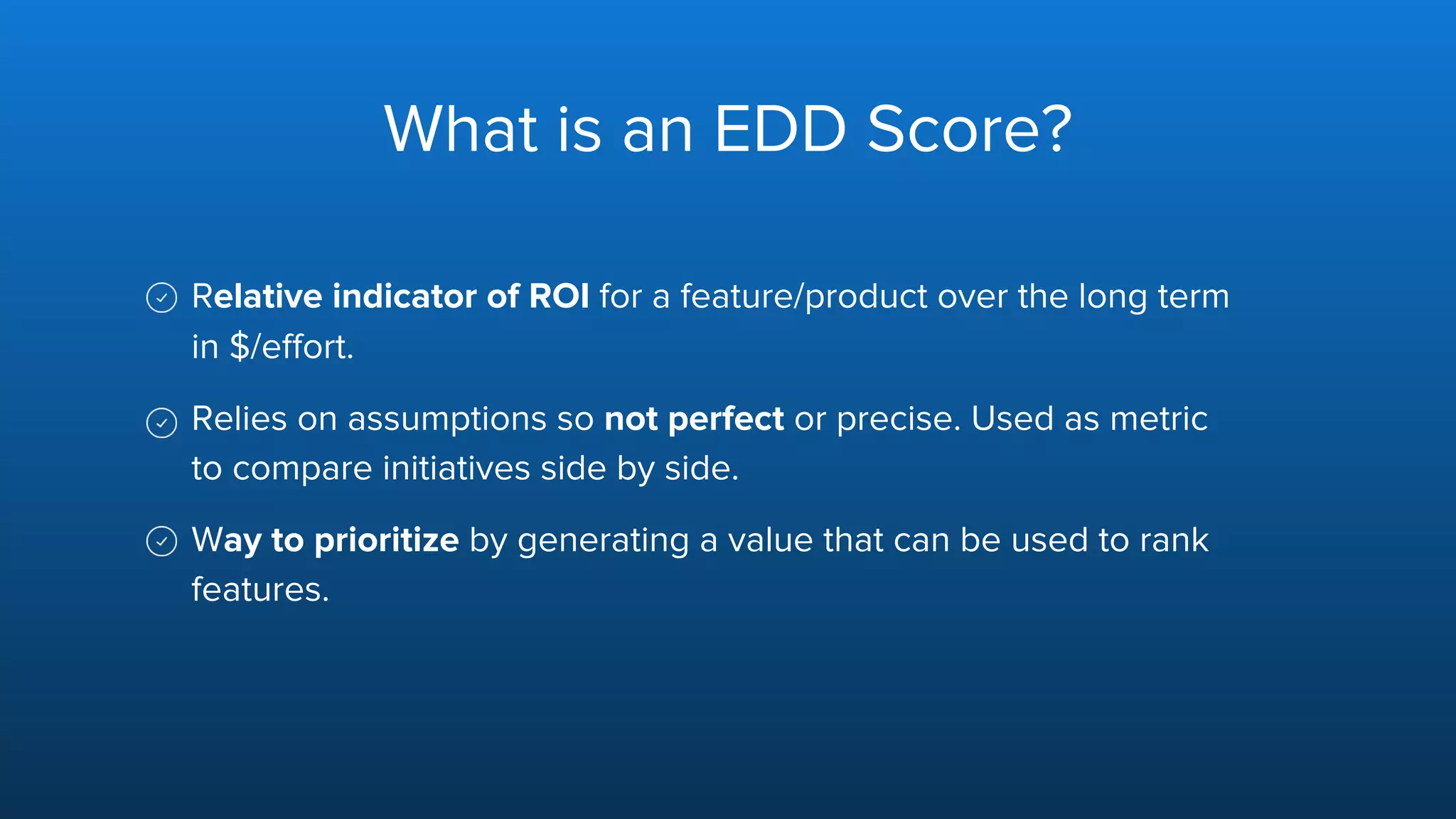 Evidence driven development - a lean methodology to product development ...