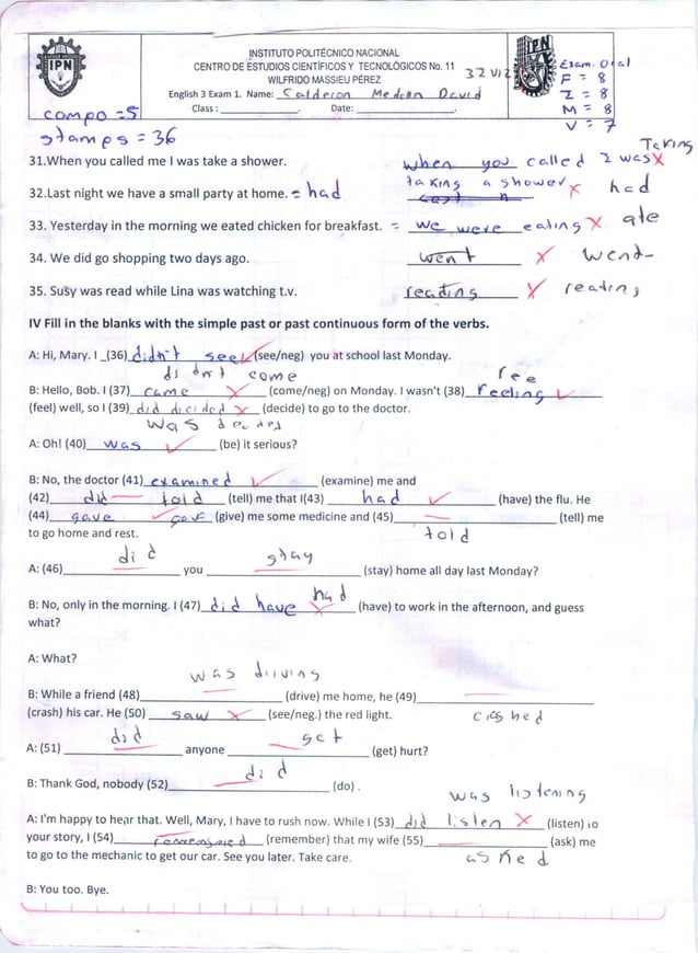 Evidence English III-Calderon Medellin David-3IV12 | PDF