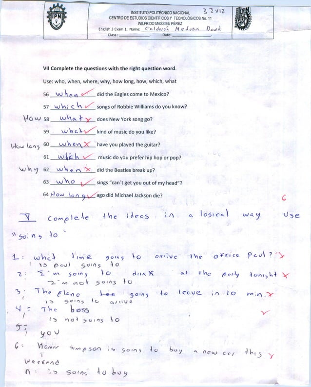 Evidence English III-Calderon Medellin David-3IV12 | PDF