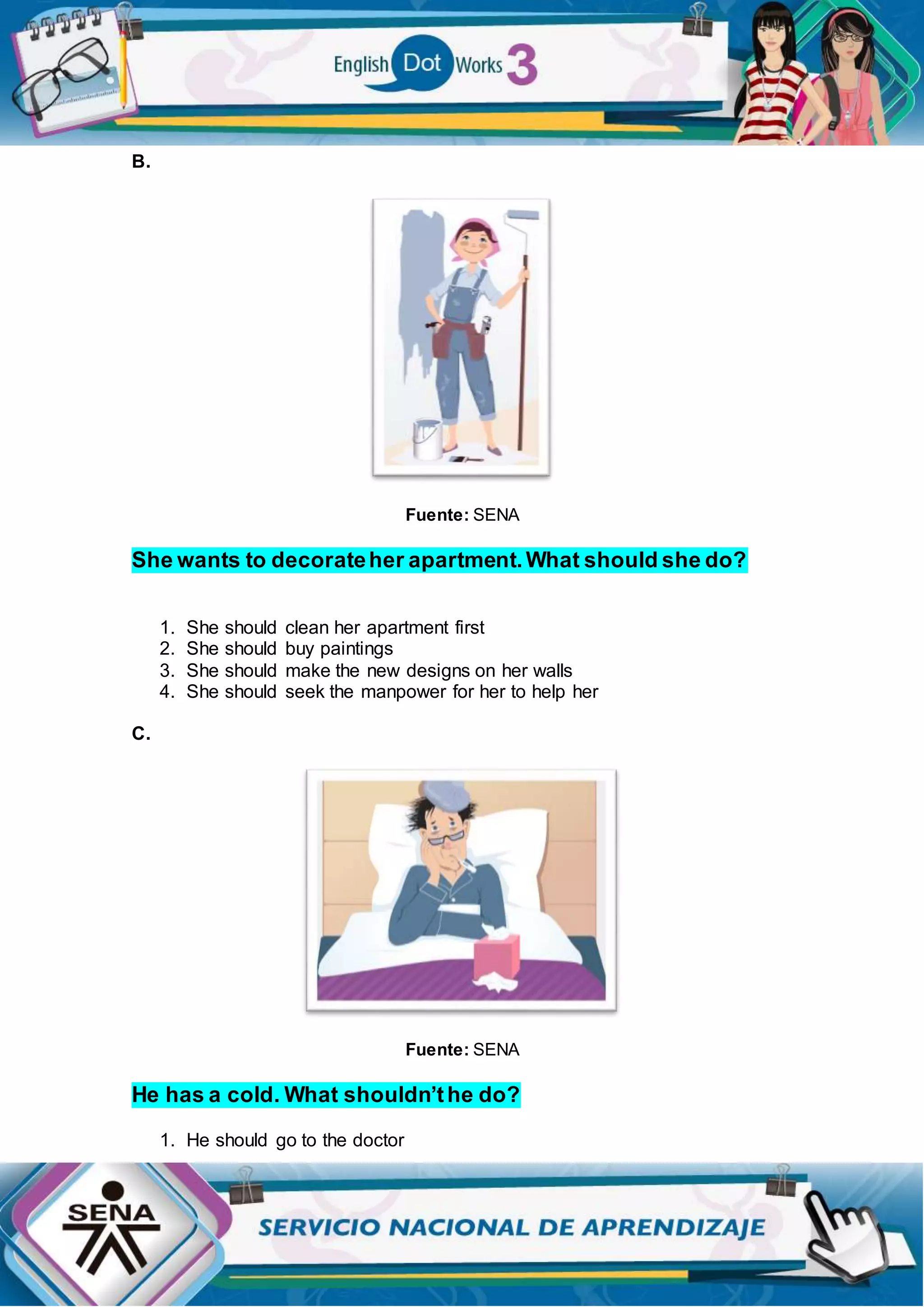 Evidence expressing advice | DOC