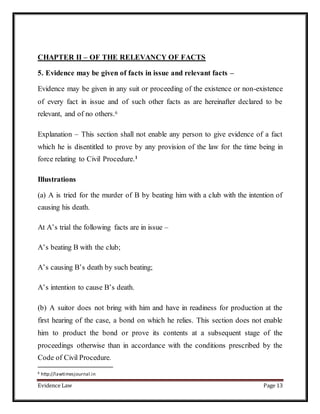 Evidence final | DOCX
