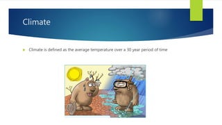 Evidence for climate change | PPTX