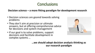 Improving Use of Evidence in Decision Making on Agroforestry ...