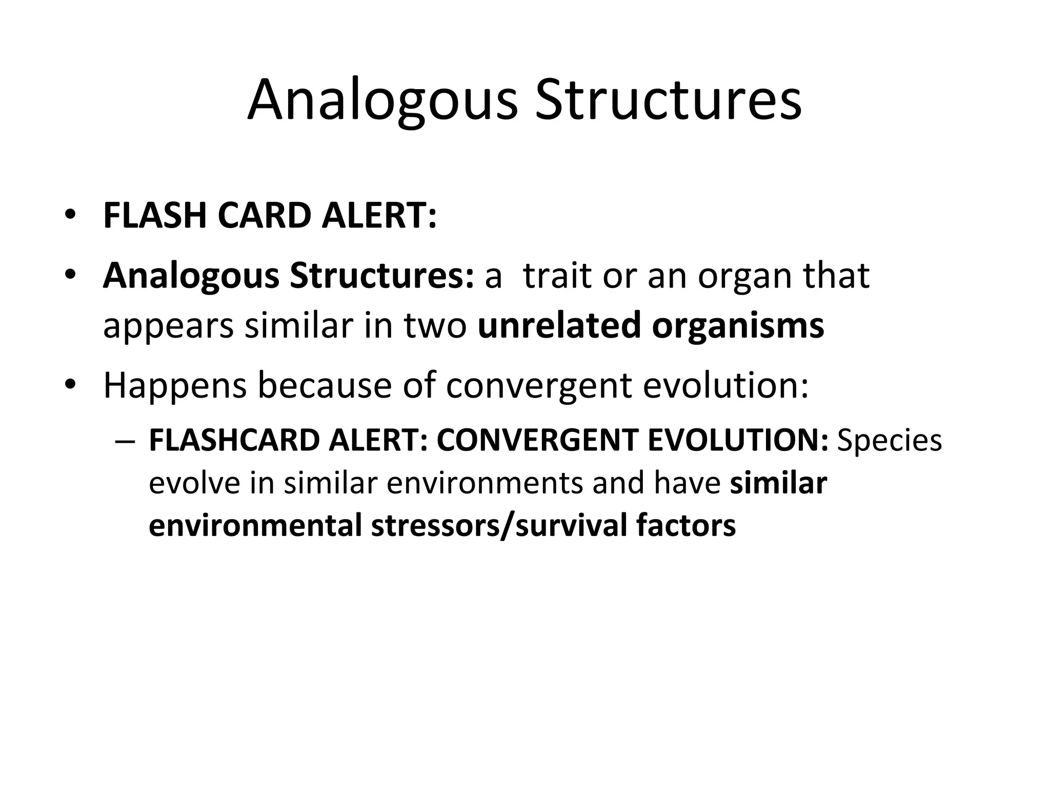 Evidence for evolution powerpoint | PPT