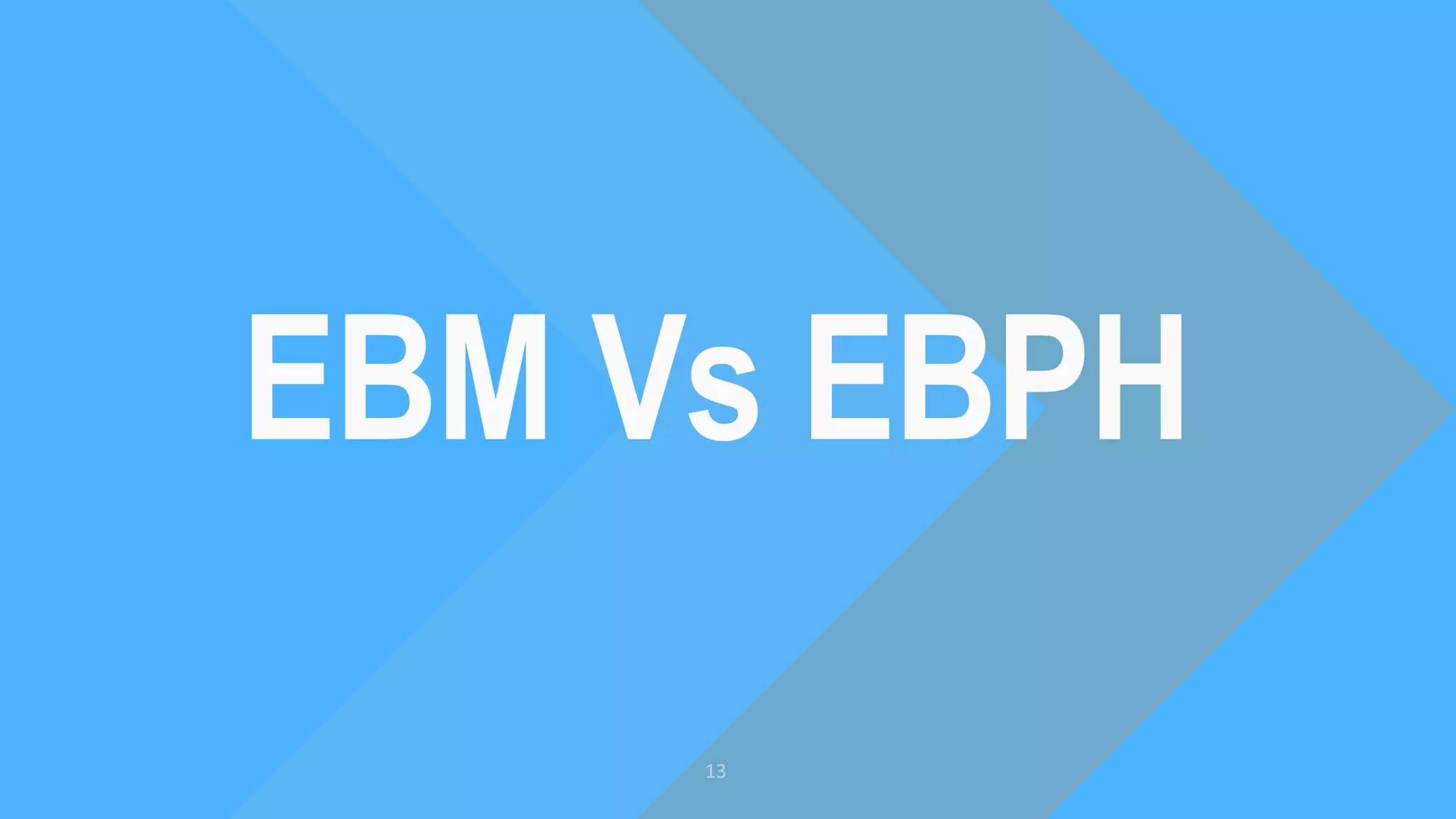 Evidence for Public Health Decision Making | PPTX