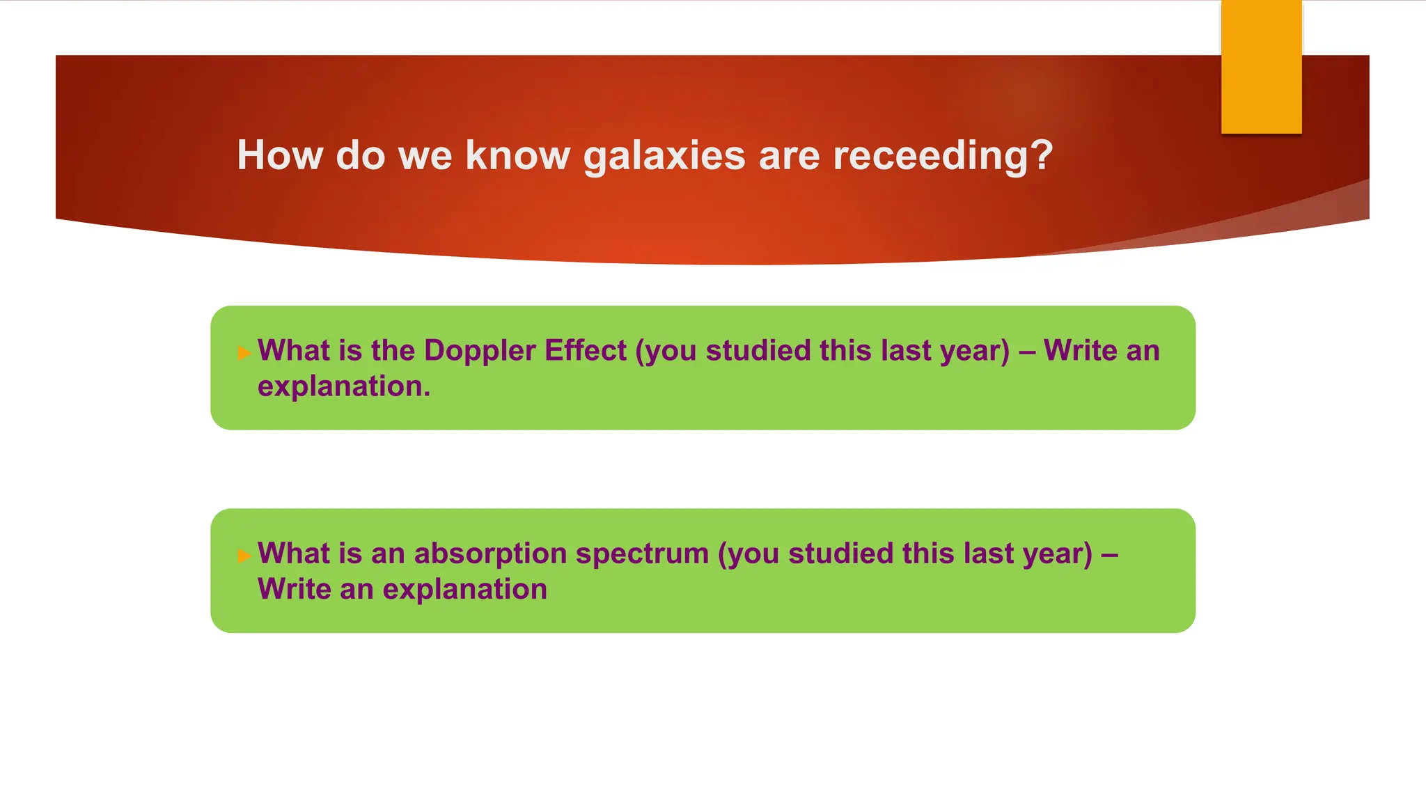 Evidence for the Big Bang Theory (A2 Level).ppt