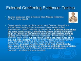 Evidence for the man who is jesus | PPT