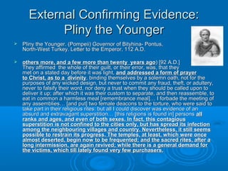 Evidence for the man who is jesus | PPT