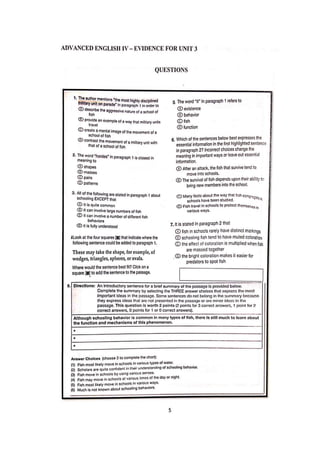 Advanced English IV | PDF