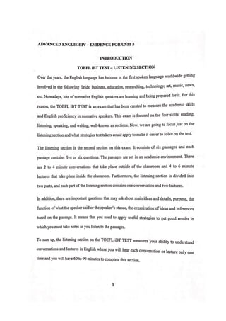 ADVANCED ENGLISH IV | PDF | College Education | Education