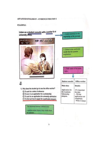 ADVANCED ENGLISH IV | PDF | College Education | Education