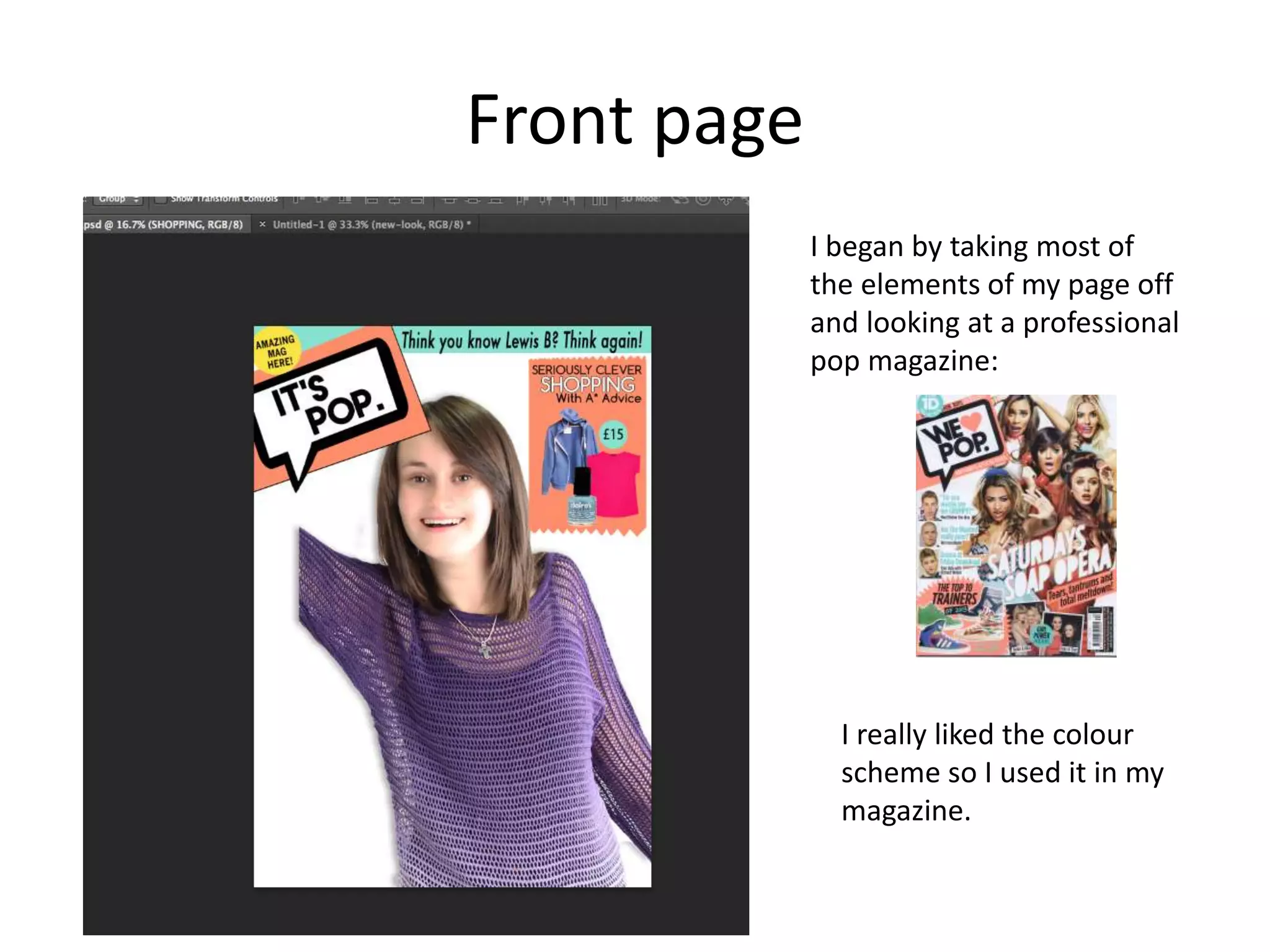 Evidence front page 42 | PPT