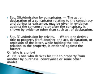 EVIDENCE POWERPOINT LECTURE REVIEWER FOR LAW STUDES | PPT