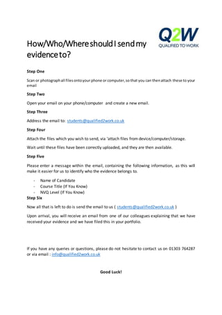 Evidence logs | DOCX