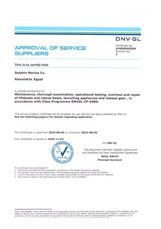 Evidence of approval | PDF