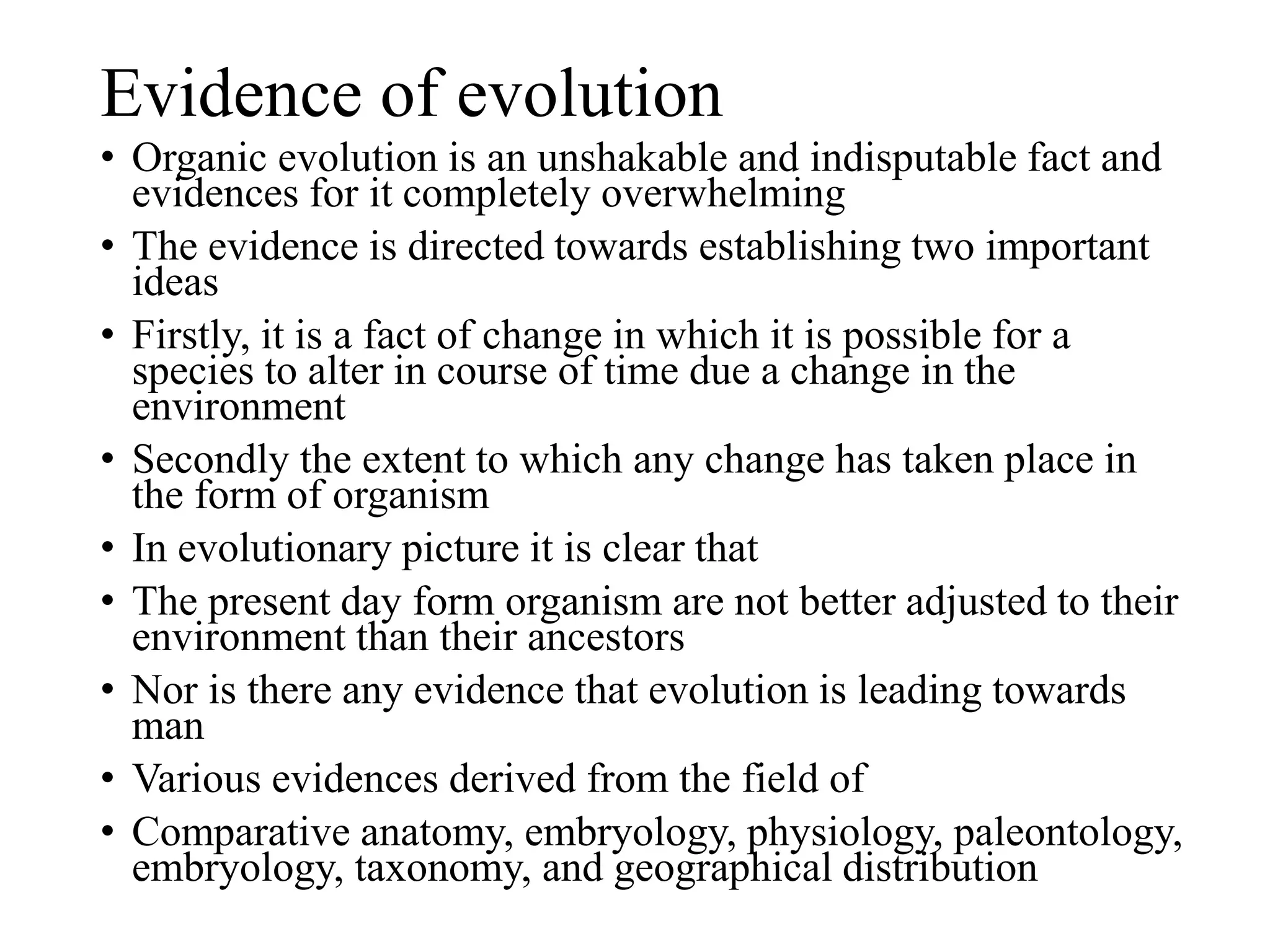 Evidence of evolution.pptx