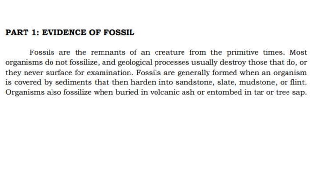 EVIDENCE OF EVOLUTION.pptx history of evolution | PPTX | Biological Sciences | Science