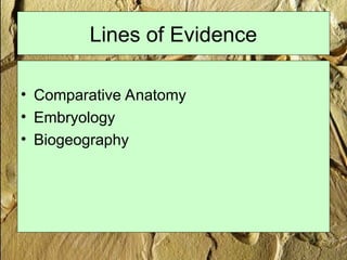 evidence_of_evolution grade 10 learners_ii.ppt