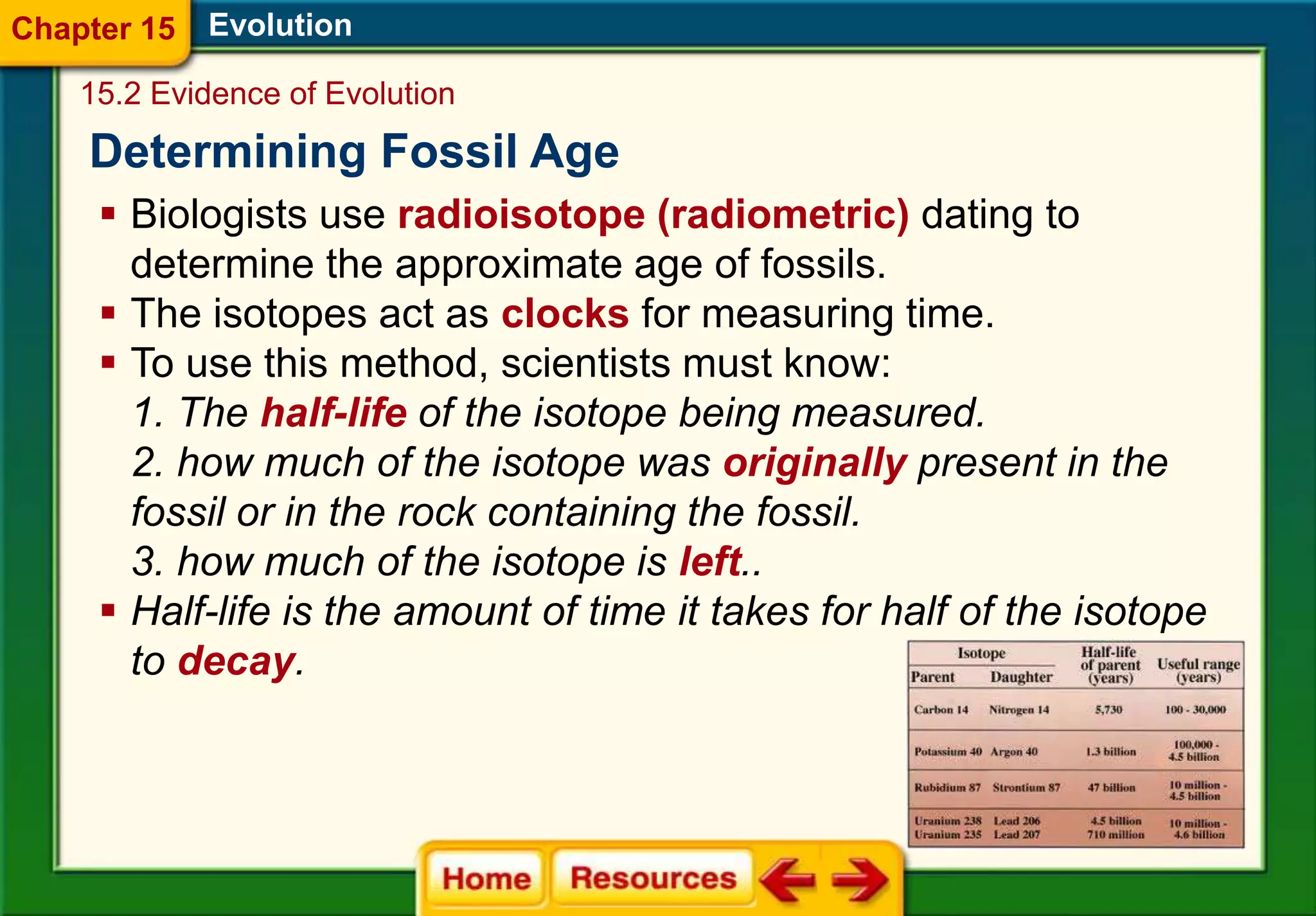 Evidence of Evolution Notes (15.2) - Screen Copy.ppt