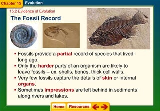 Evidence of Evolution Notes (15.2) - Screen Copy.ppt