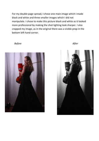 Evidence of manipulation of Photo shoot | PDF