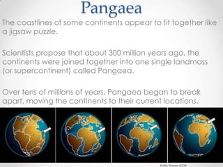 Evidence of plate tectonics | PPTX