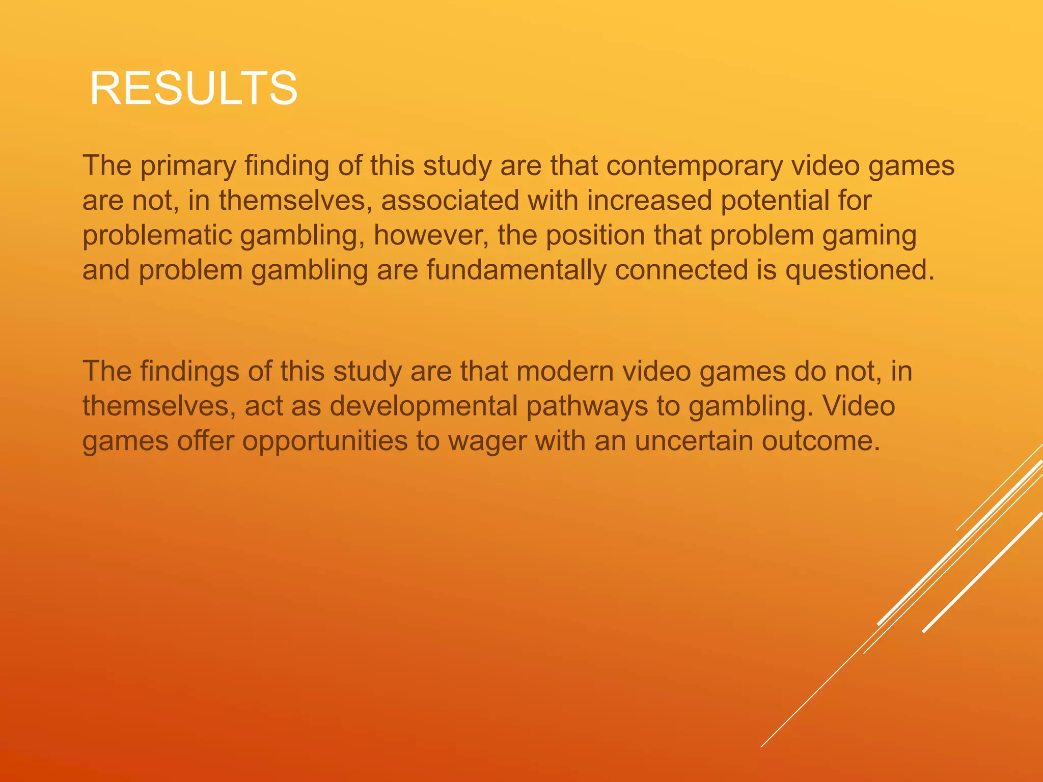 Evidence of psychology in a video game | PPSX