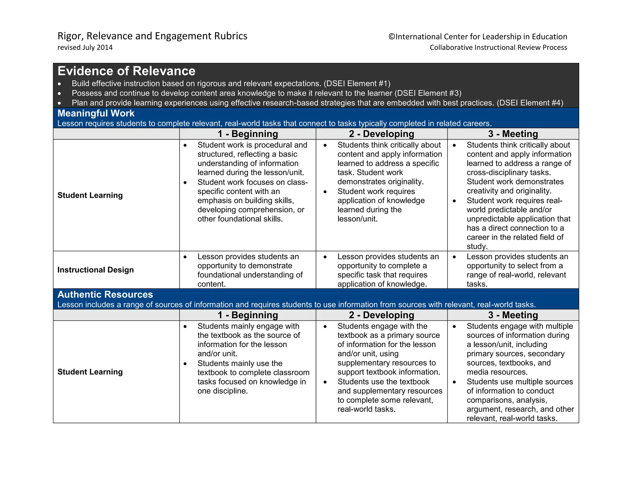 How to create evidence of rigor rubric.pdf