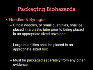 Evidence packaging guidelines | PPT