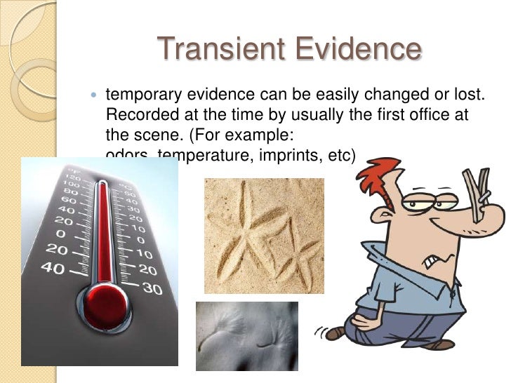 Evidence power point final
