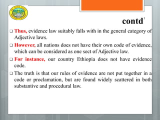 Ethiopian Law of evidence chapter one ppt 1.pdf