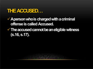 Examination of Witness | PPTX