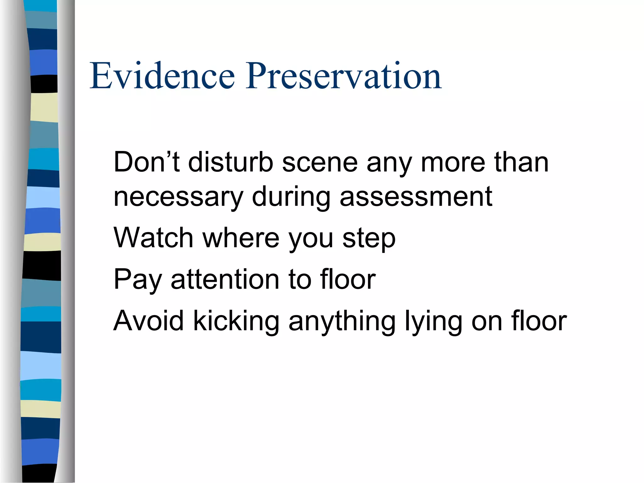 Evidence Preservation | PPT