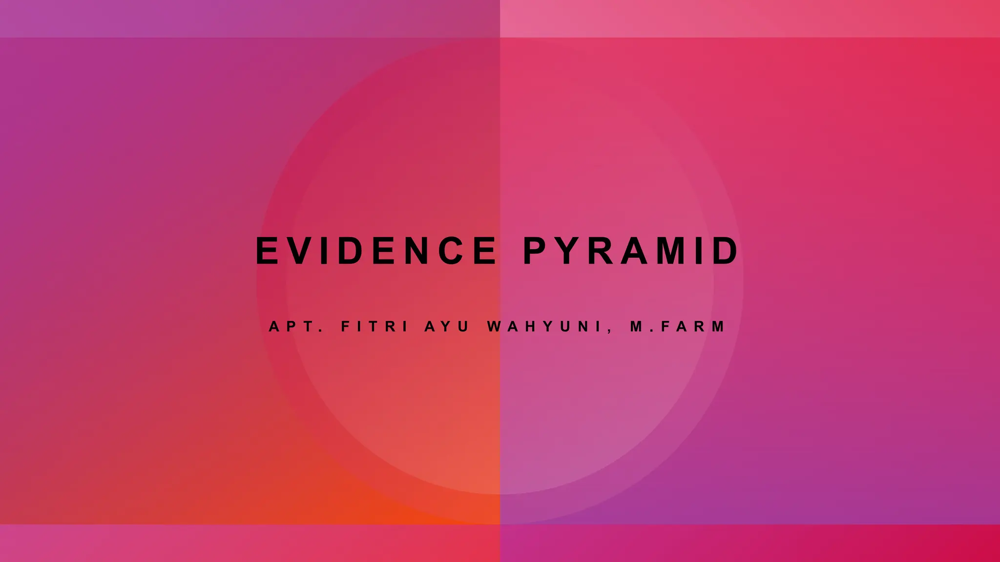 Evidence pyramide menjelaskan terkait tingkatan EBM | PPTX