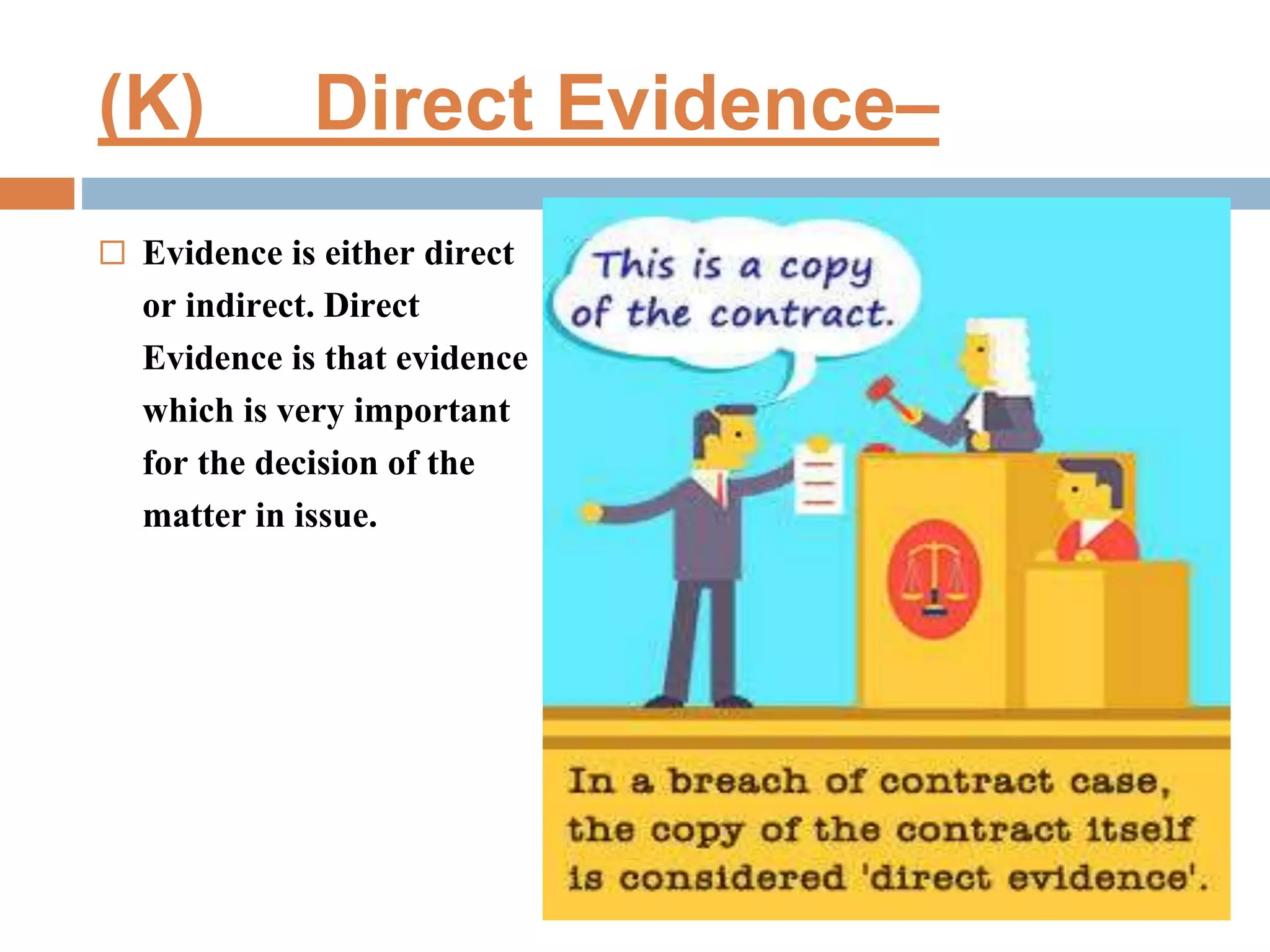 Types of Evidence | PPTX