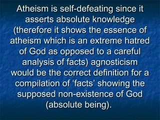 Evidences for the Existence of God | PPT